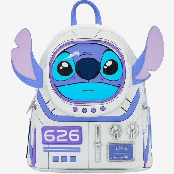 Loungefly | Bags | Loungefly Blue And Purple Stitch Backpack | Poshmark